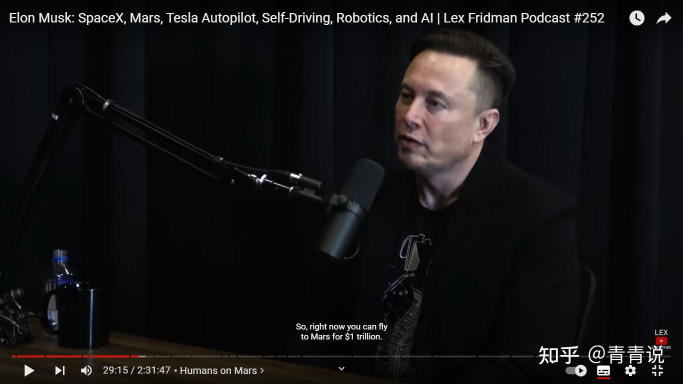 Elon Musk专访（by Lex Fridman Podcast）: SpaceX，Mars，TESLA Autopilot, Self ...