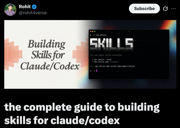 给 Claude/Codex 构建 Skills 的完整指南 - 知乎