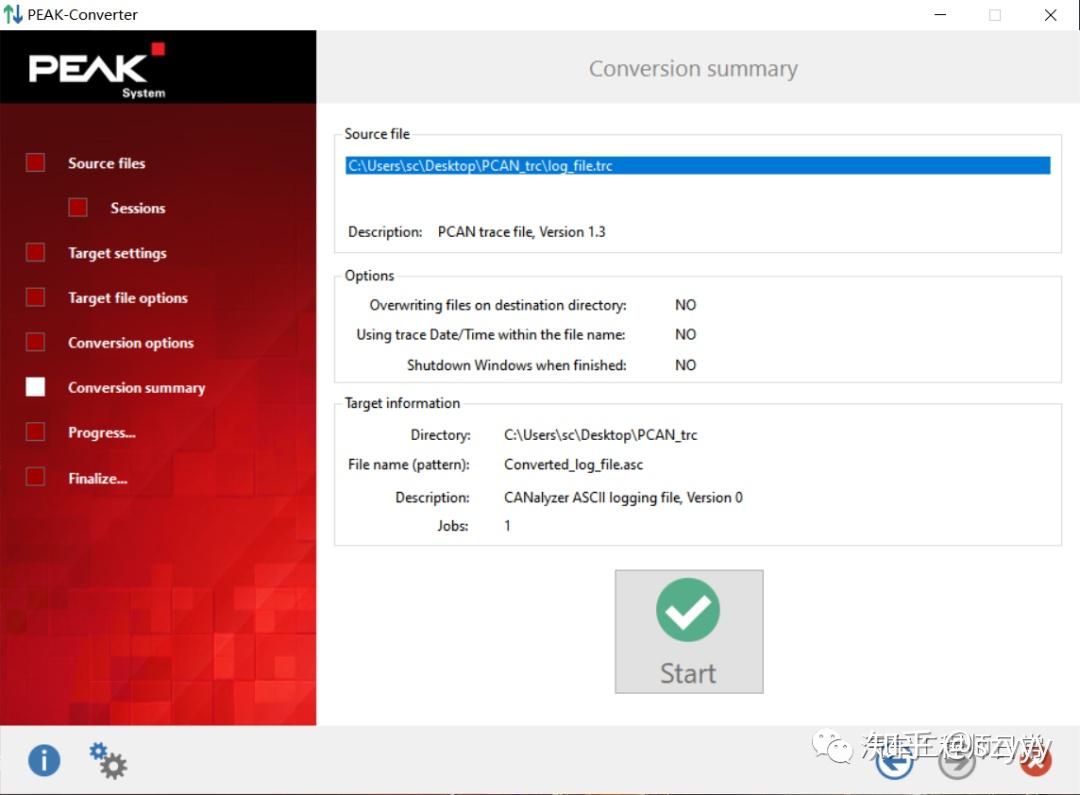 [CAN工具] PCAN的免费Converter软件(Trc报文转ASC格式) - 知乎