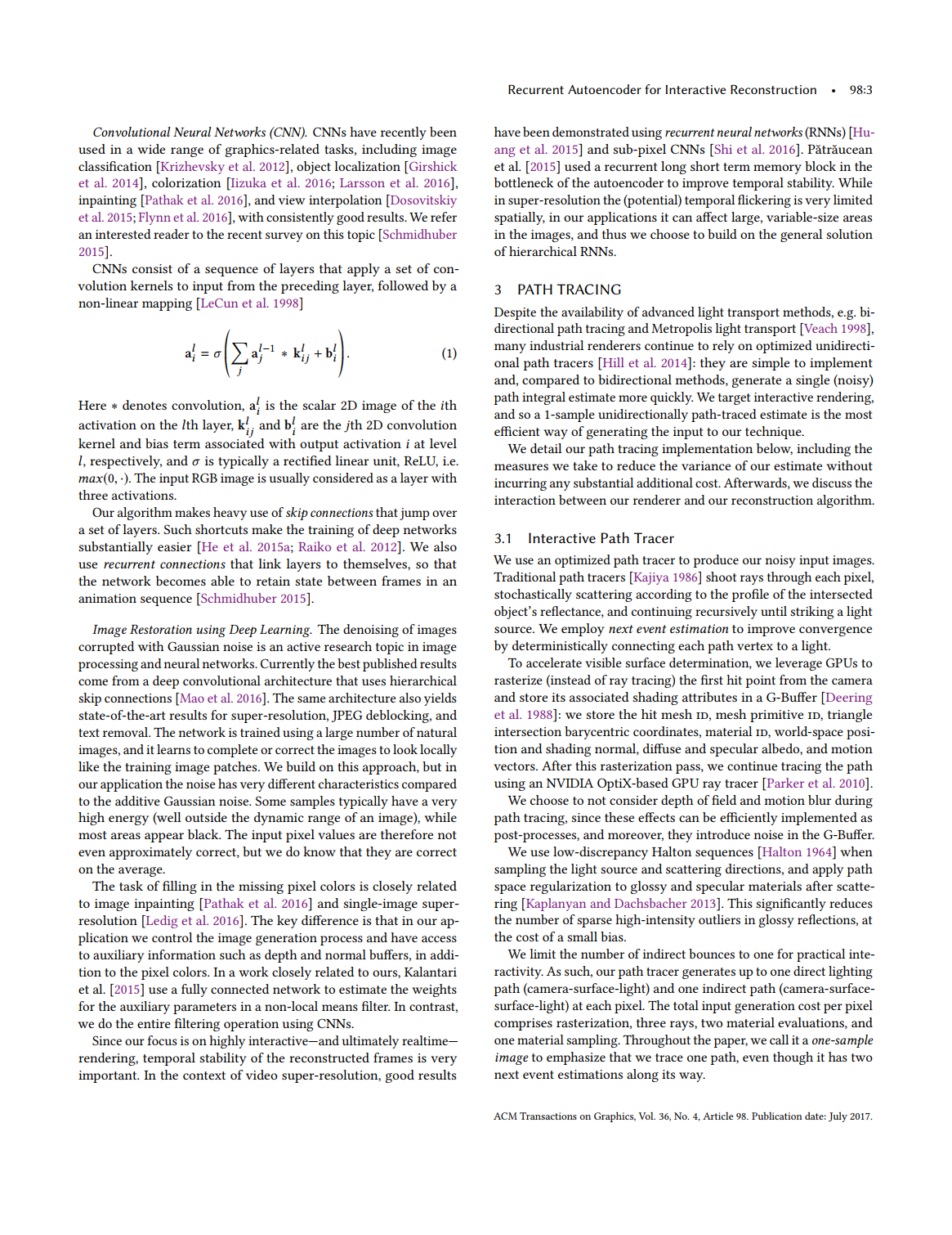 Interactive Reconstruction of Monte Carlo Image Sequences using a ...