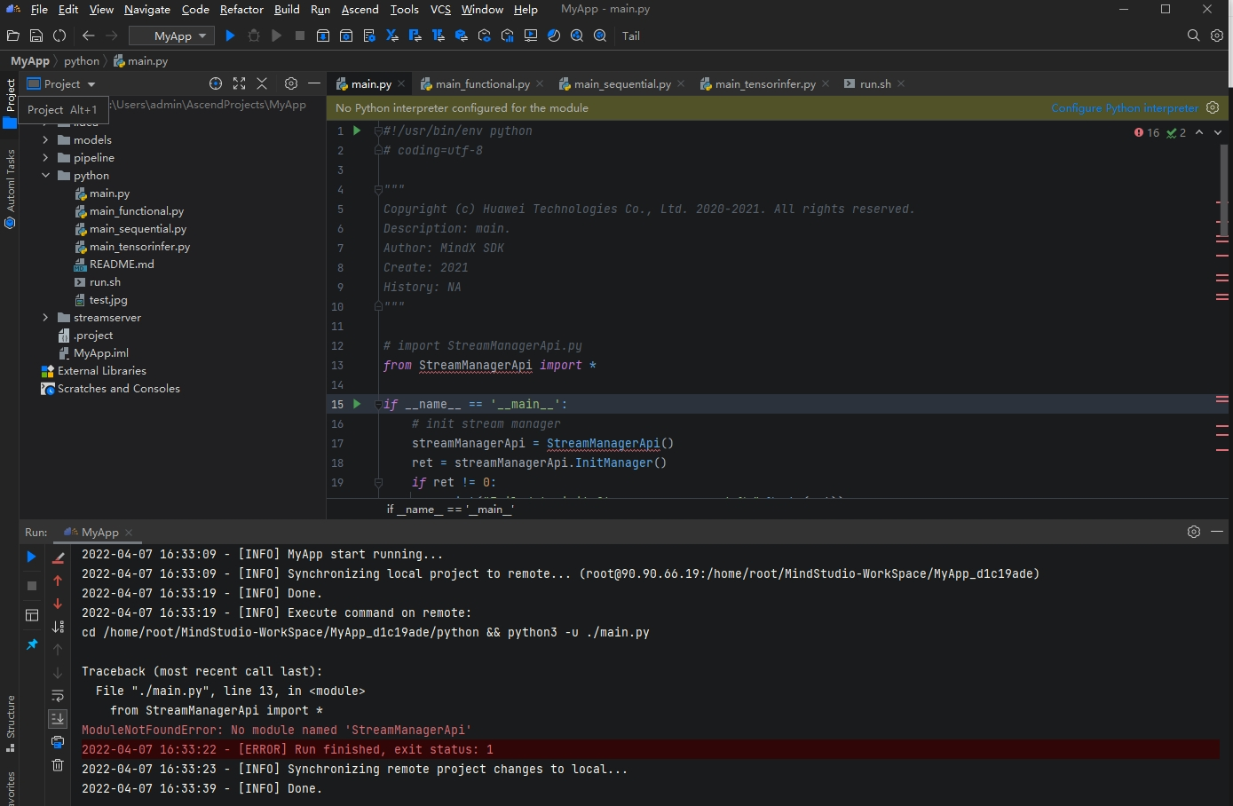 基于MindStudio的MindX SDK应用开发全流程 - 知乎