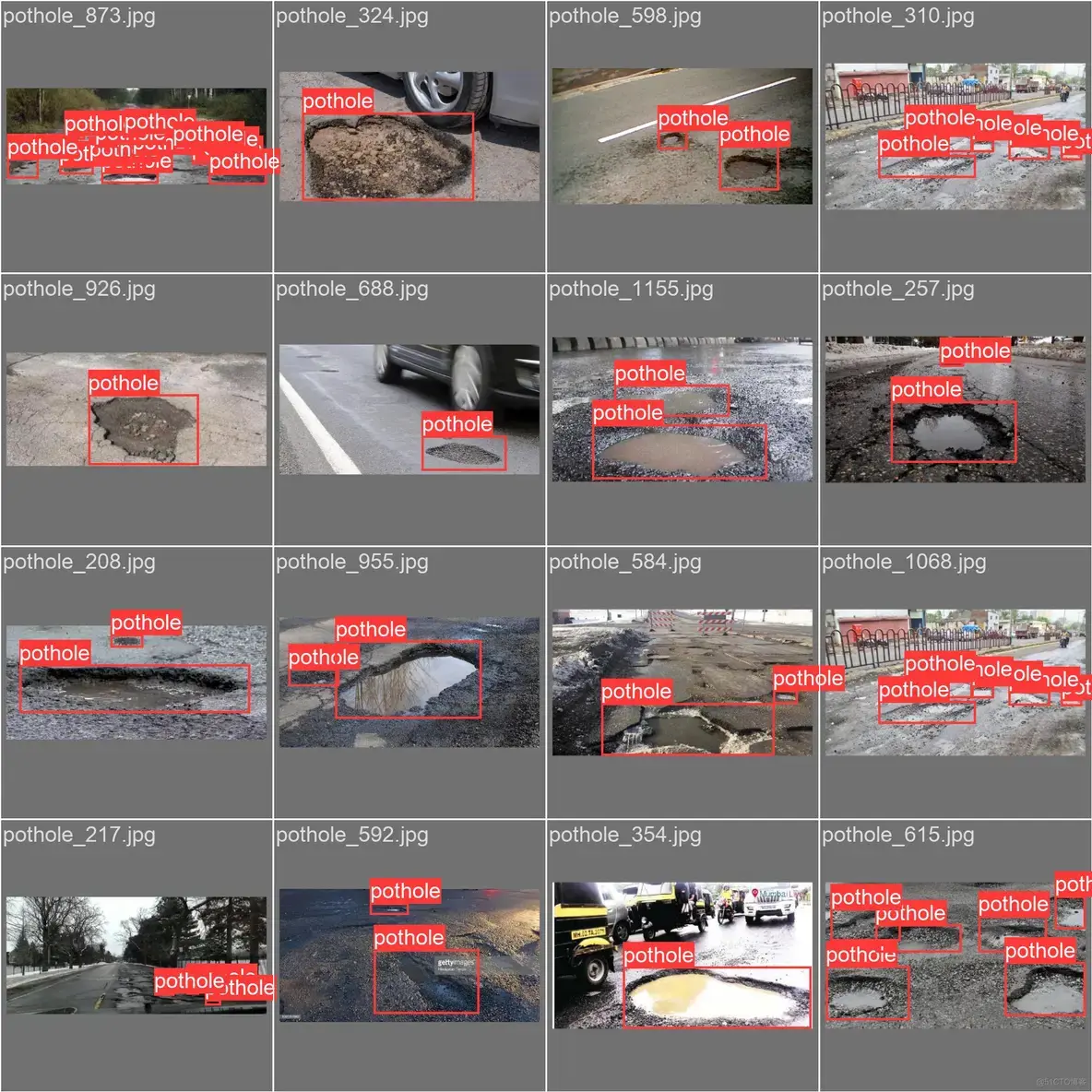 基于yolov8坑洼路面检测UI界面+python代码目标检测系统 - 知乎