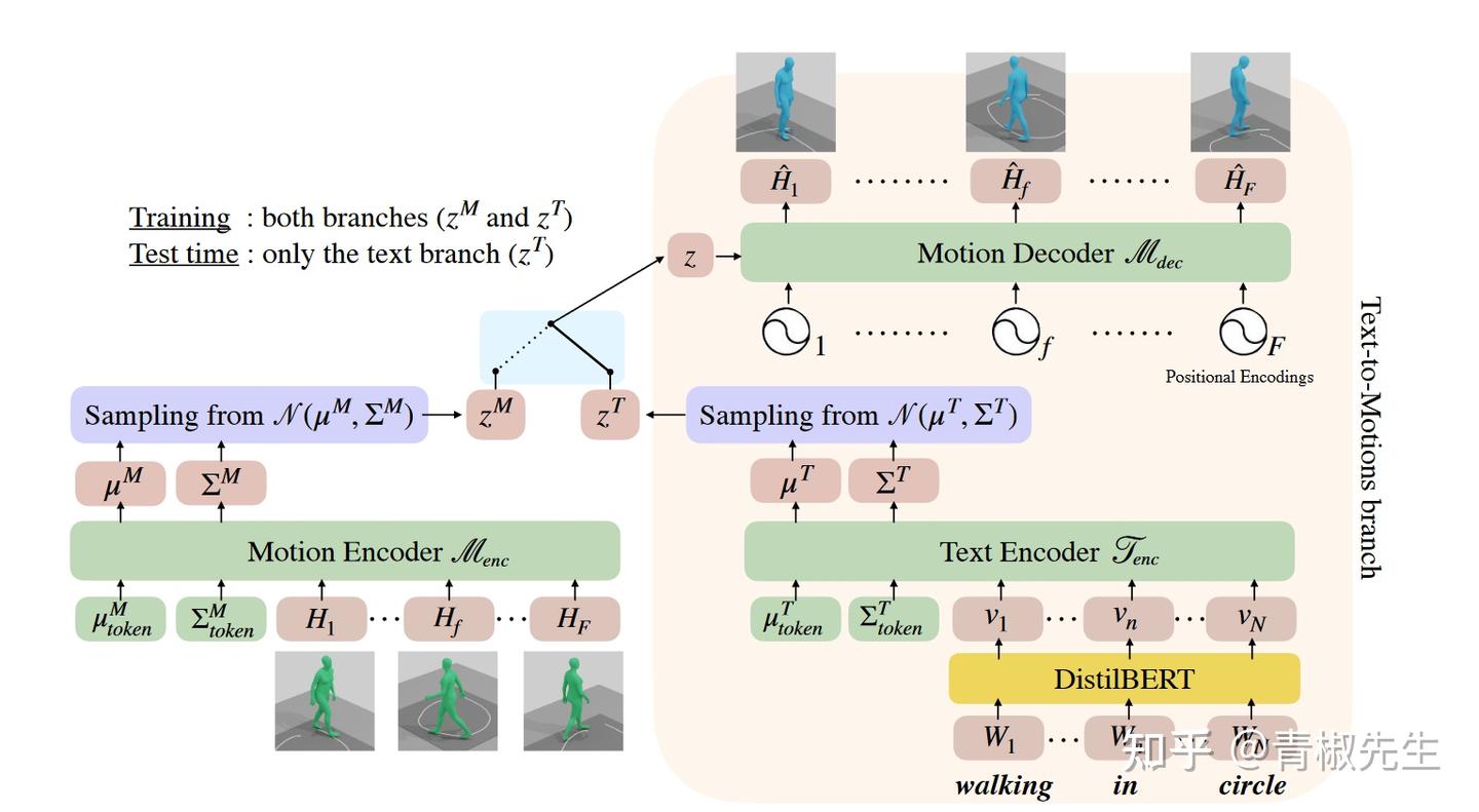 TEMOS: Generating diverse human motions from textual descriptions - 知乎