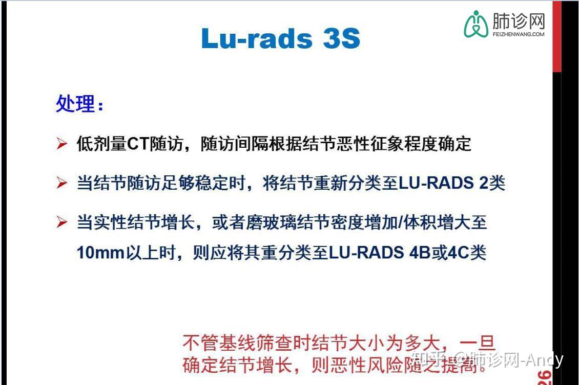 刘士远教授——肺结节lung-RADs报告分级系统解读 - 知乎