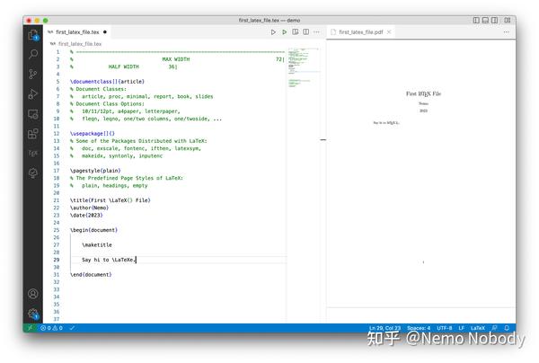 【学习笔记】从零开始配置本地LaTeX（TeX Live+vs code） - 知乎