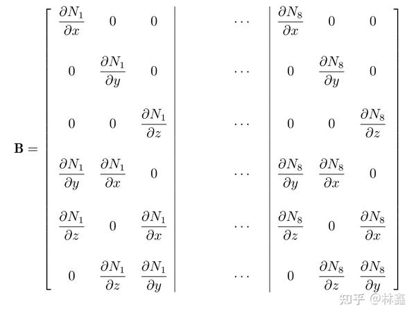 从C3D8的uel源代码入门Abaqus的uel编写, 更新B-bar修正 - 知乎