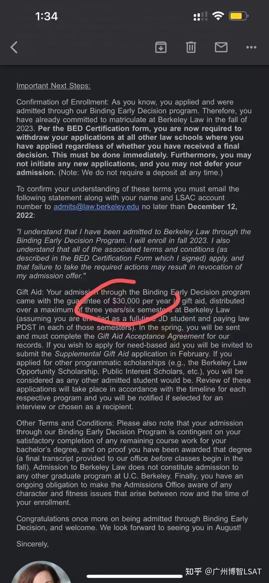 直播预告--今年十月场二战LSAT172& UC Berkeley 23Fall JD ED申请经验分享！ - 知乎