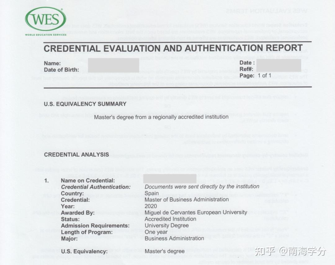 国际硕士、博士学位认证之：WES认证 - 知乎