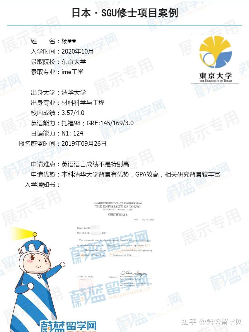 东京大学sgu项目IME硕士申请条件、时间和成功案例 - 知乎