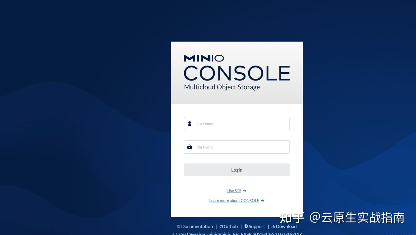 K8s部署Minio使用NFS持久化存储 - 知乎