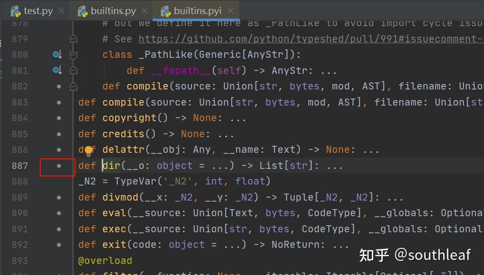 Python中的pyi文件浅析 - 知乎