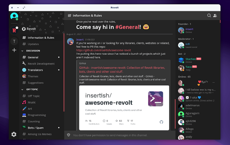 Revolt：Discord 的开源替代品 | Linux 中国 - 知乎