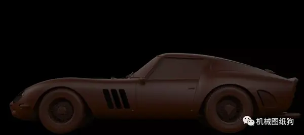 【汽车轿车】法拉利 Ferrari 250 Gto 跑车3d图纸(rhino犀牛版) 3dm格式 知乎