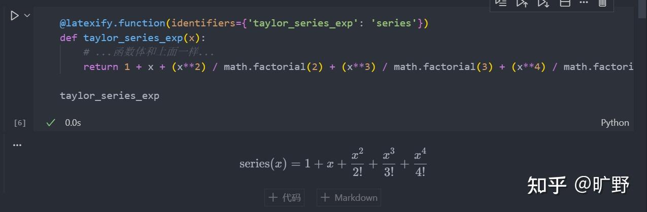 还在手敲LaTeX？Python的Latexify让你写公式不再困难！ - 知乎