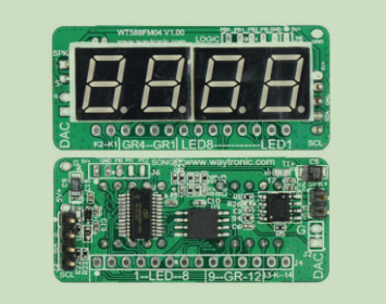 WT588F02KD-24SS数码管时钟语音播报芯片设计方案 - 知乎