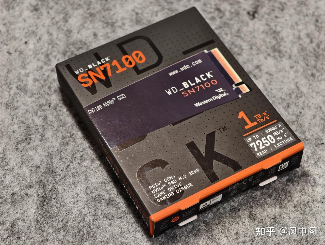 超高4K，再续黑盘雄风——WD_Black SN7100 - 知乎