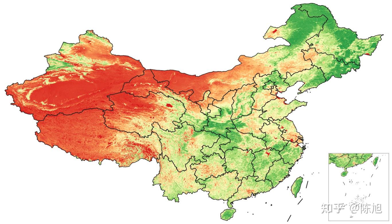 【数据分享】2010-2020年全国植被指数(NDVI)空间分布数据集 - 知乎