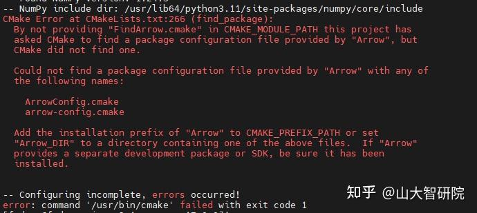 RISC-V平台手动编译安装pyarrow - 知乎