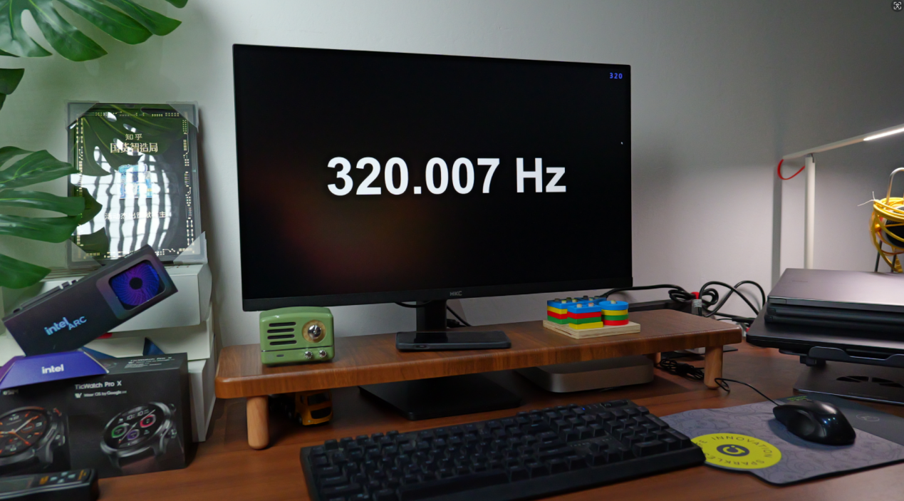 准赛级电竞显示器：2K 320Hz HKC G27H4Pro评测 - 知乎