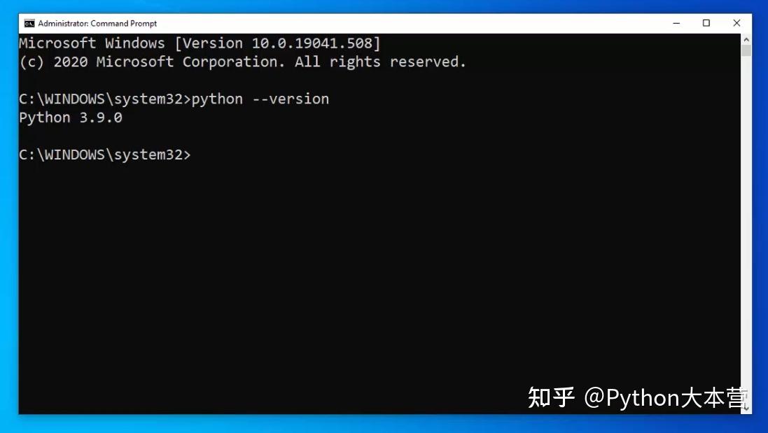 如何在 Windows 10 上安装 Python 3.9 - 知乎