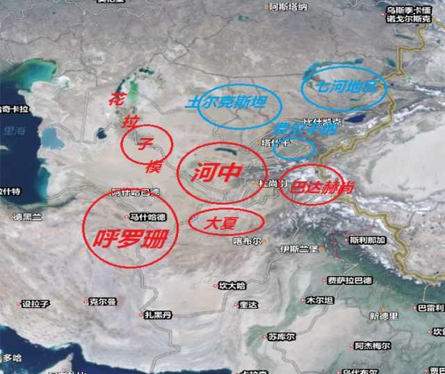 谈一下大伊朗文化圈影响下的几个中亚地名，以及涉及的地理范围 - 知乎