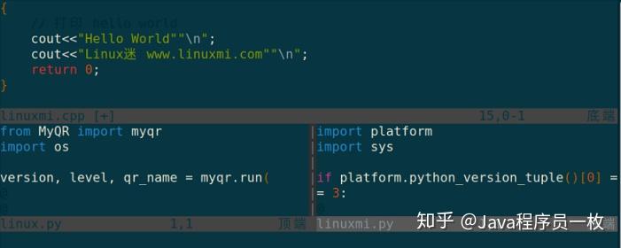 5分钟学会 Vim 分屏操作 - 知乎