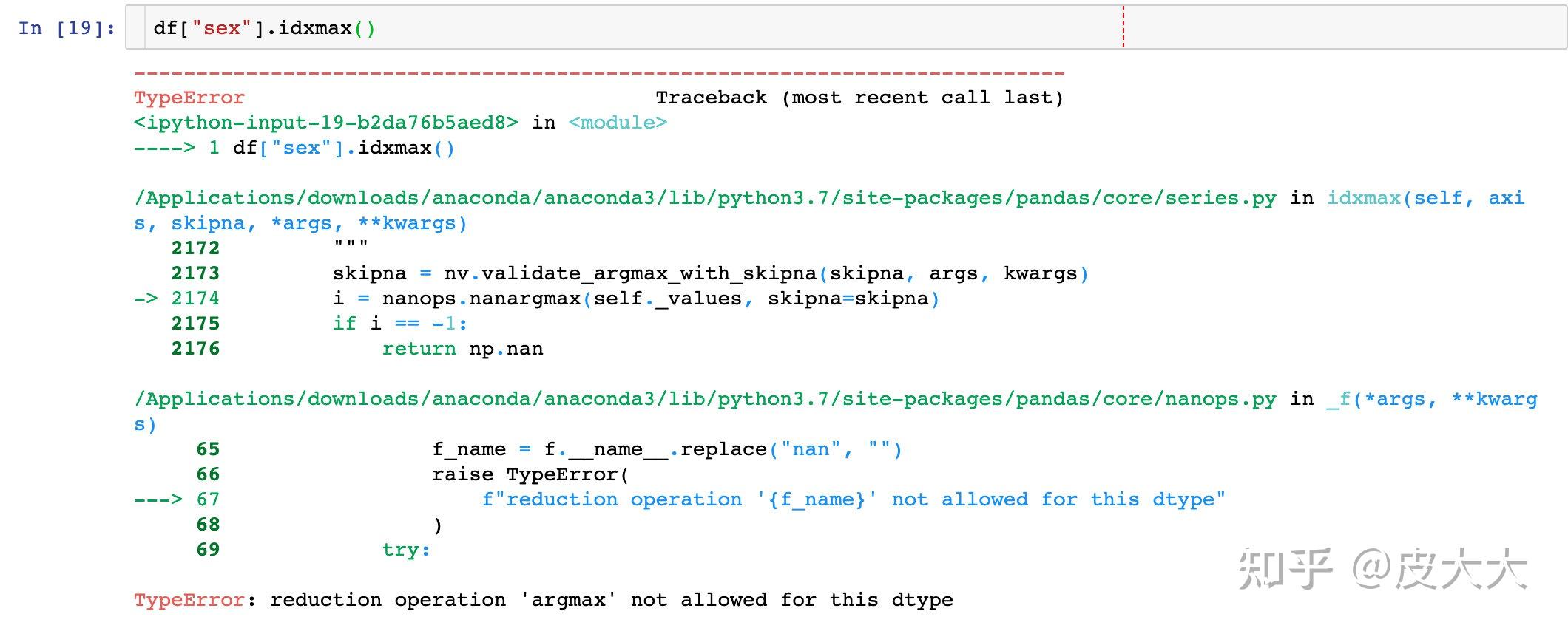 总结Pandas的20个统计函数 - 知乎