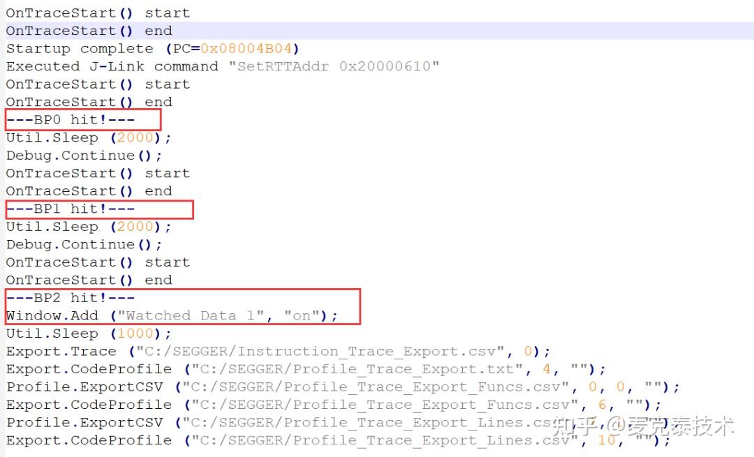 如何设置SEGGER Ozone调试器执行自动化调试? - 知乎