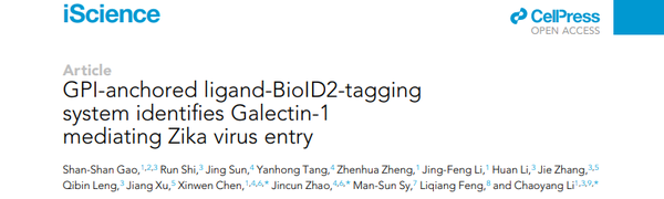 iScience︱李朝阳/赵金存/陈新文团队合作建立细胞膜外表面受体鉴定体系 - 知乎
