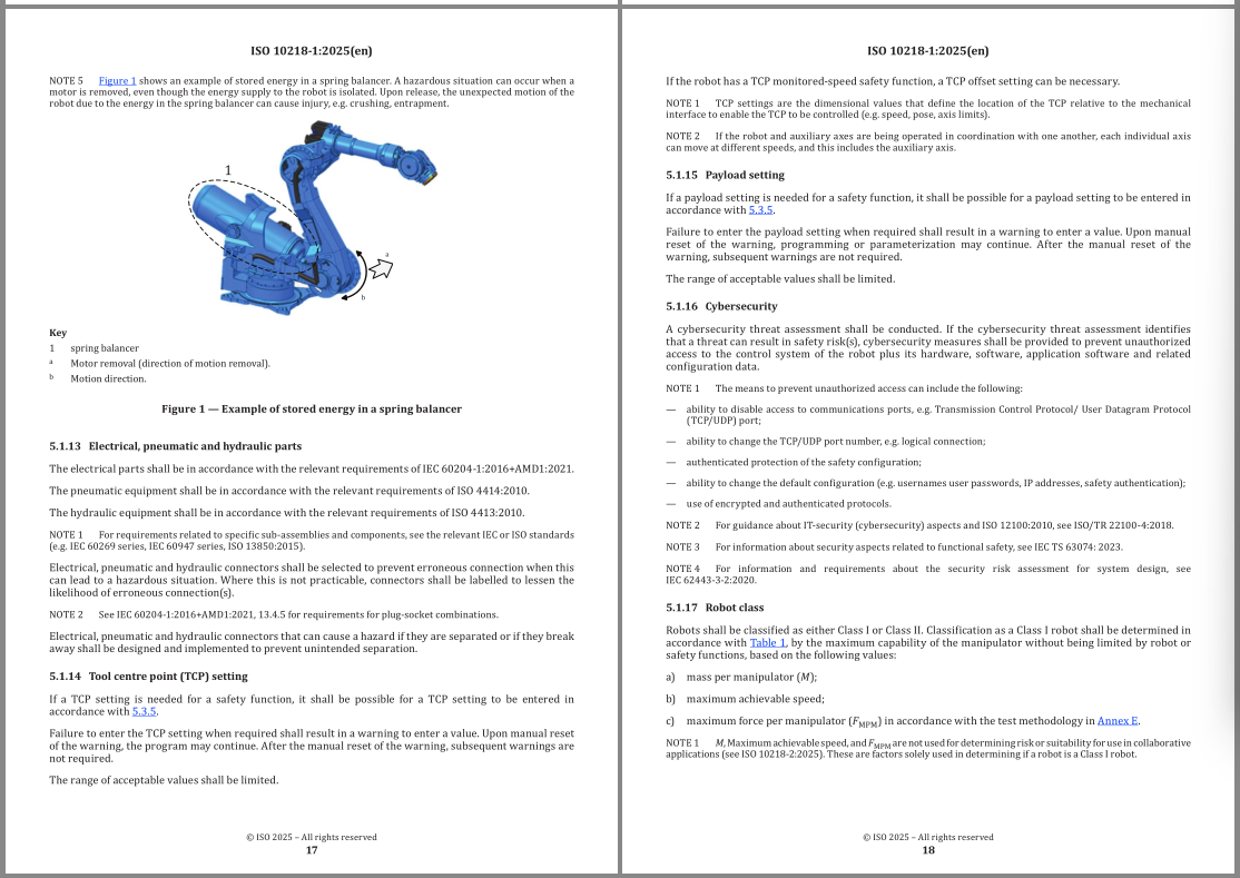 ISO 10218-1-2025.pdf【中文翻译+PDF原文】机器人学 - 安全要求 - 第 1 部分：工业机器人 - 知乎