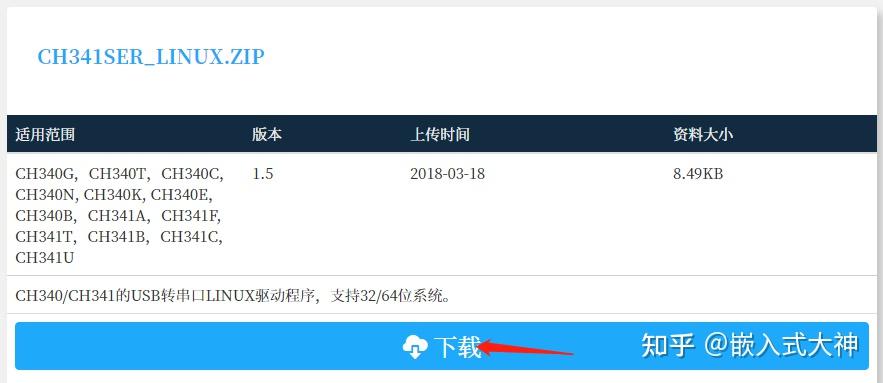 Linux驱动编程——ch340x驱动移植 - 知乎