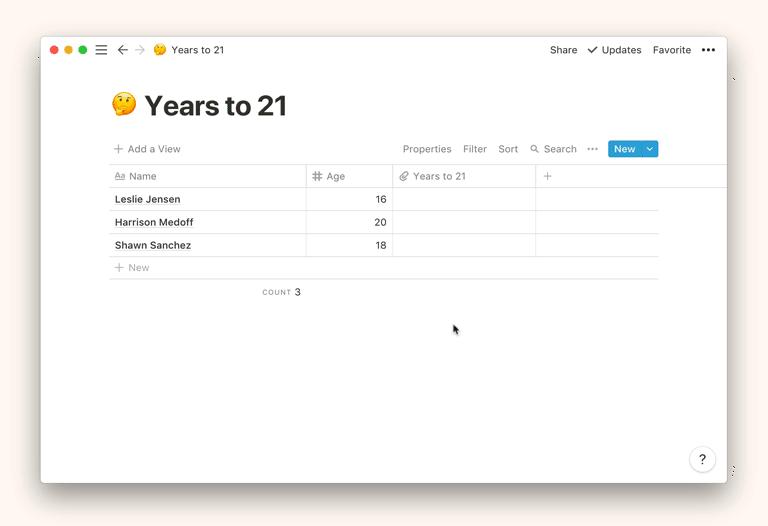 【Notion教程】Notion 数据库公式 - 知乎