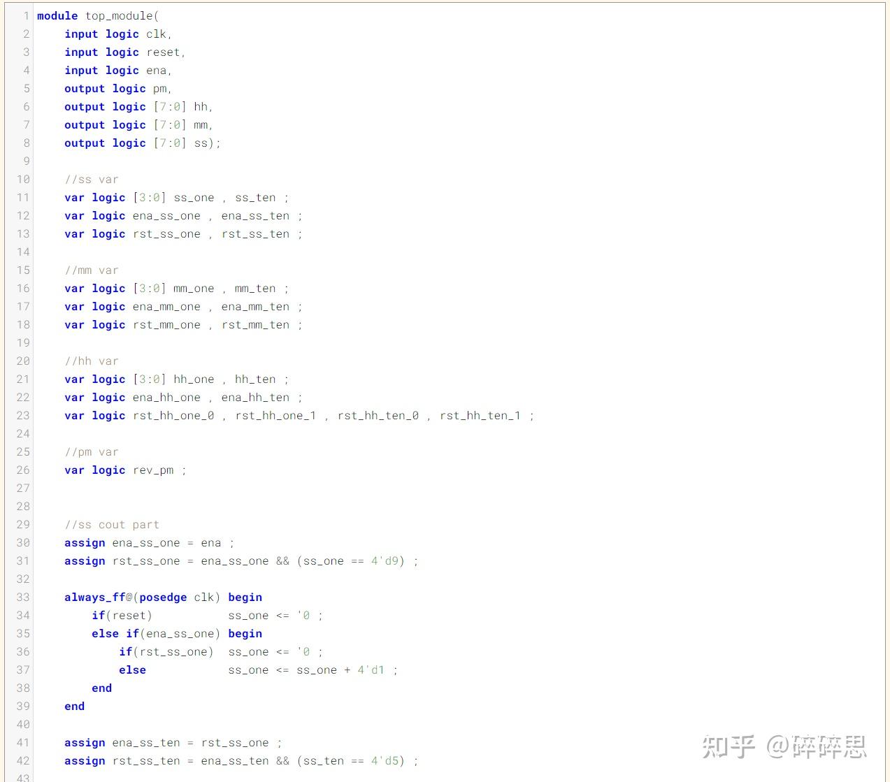 HDLBits: 在线学习 SystemVerilog（十六）-Problem 98-105（计数器） - 知乎