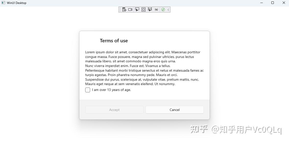 WinUI3 ContentDialog开发教程 - 知乎