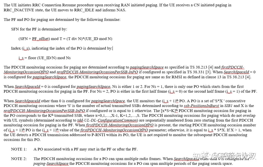 5G Paging进一步研究 - 知乎