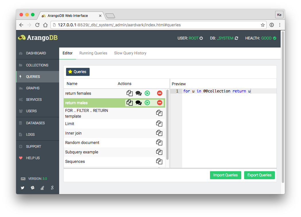 【ArangoDB教程10】 Web界面功能详解 - 知乎