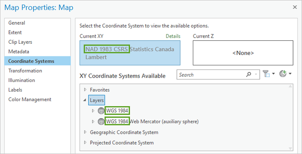 ArcGIS Pro动态投影和地理变换 - 知乎