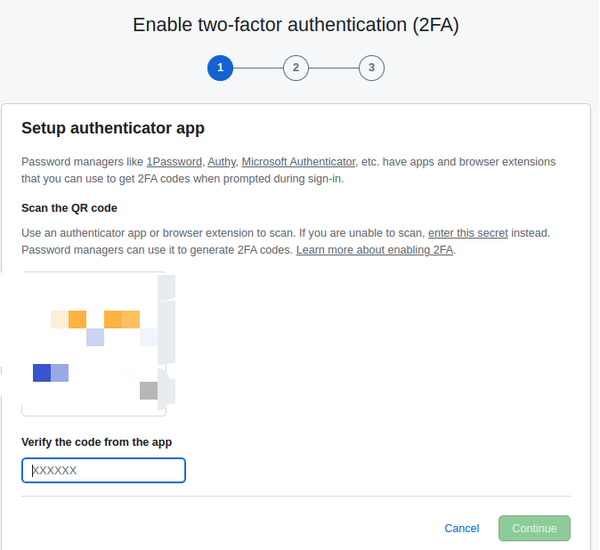 GitHub 2FA github-2fa