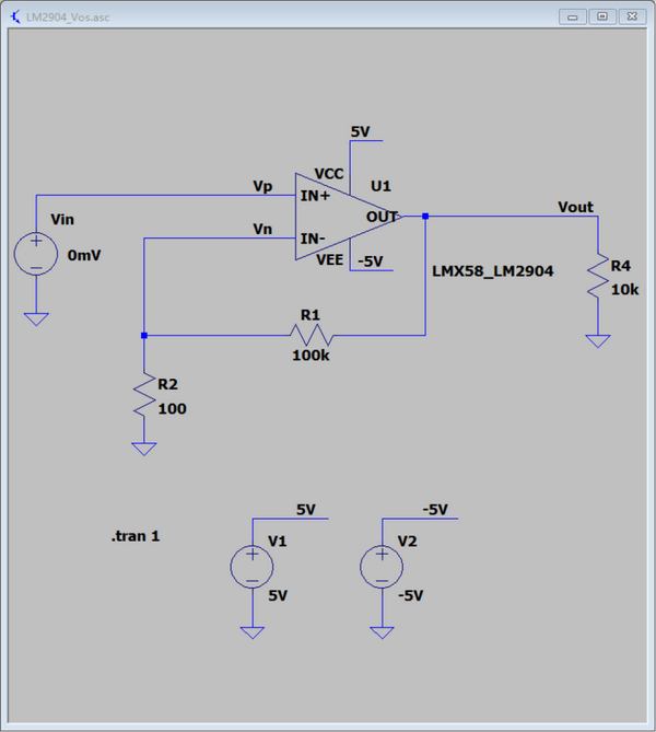 运放-3-失调电压Vos的理解与仿真验证 - 知乎