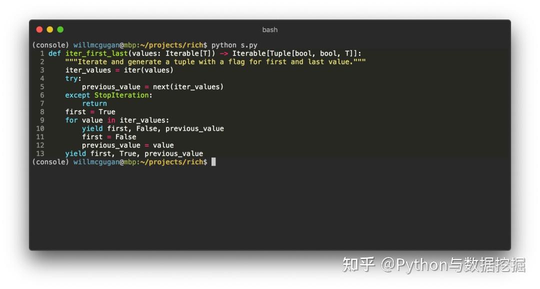 Rich：Python开发者的完美终端工具！ - 知乎