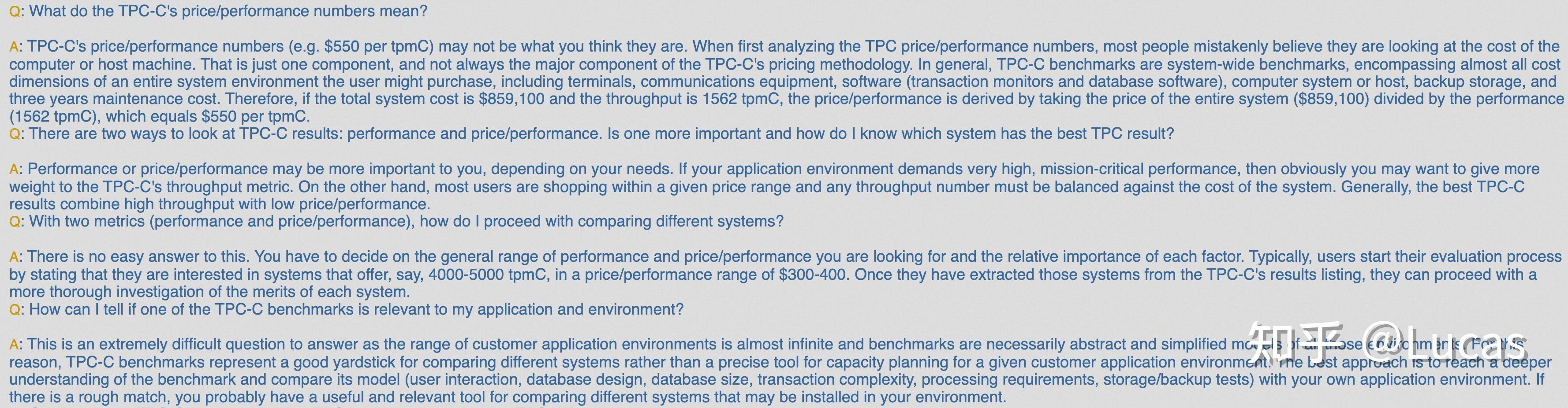 [数据库] 聊聊TPC-C - 知乎