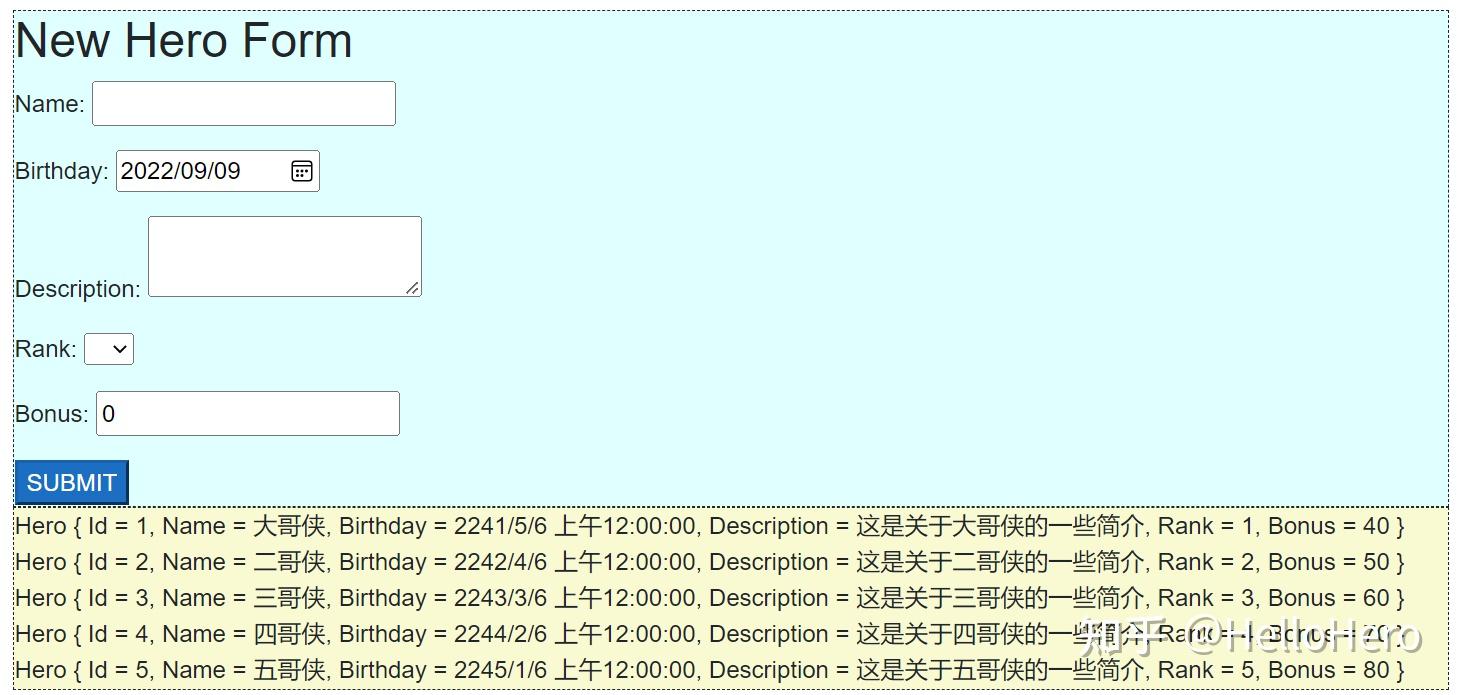 Blazor Webassembly实例之Blazor表单基本用法-1 - 知乎