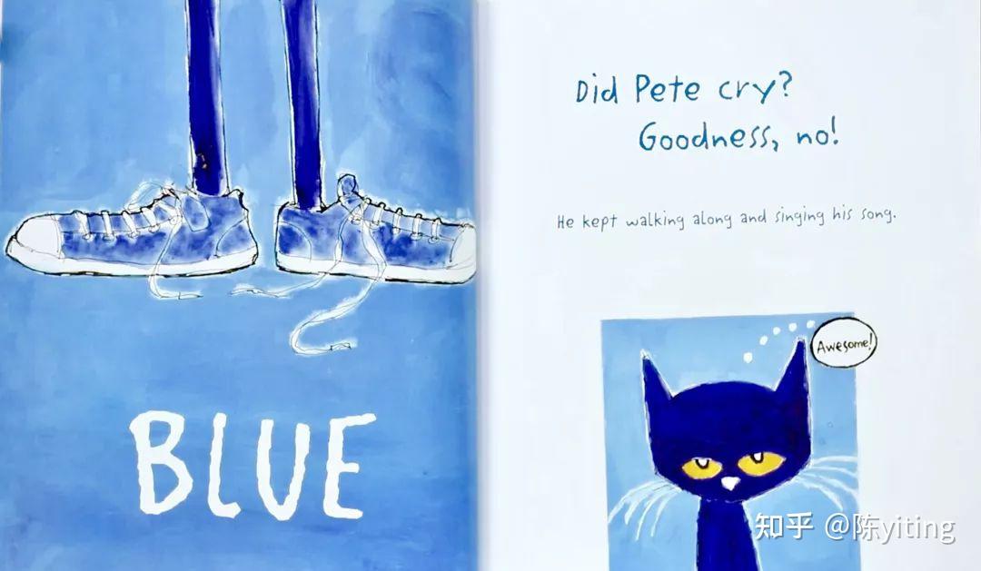 Pete the cat ： I love my white shoes 我爱我的白鞋子 - 知乎