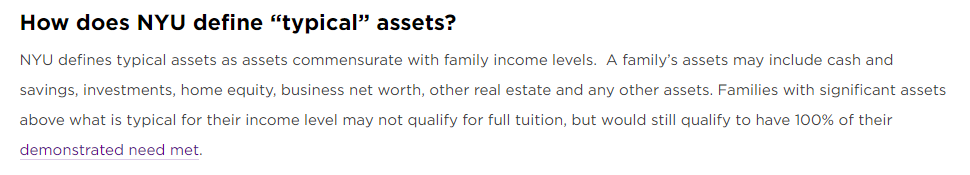 NYU官宣：年收入不足10w美金，新生直接免学费 - 知乎