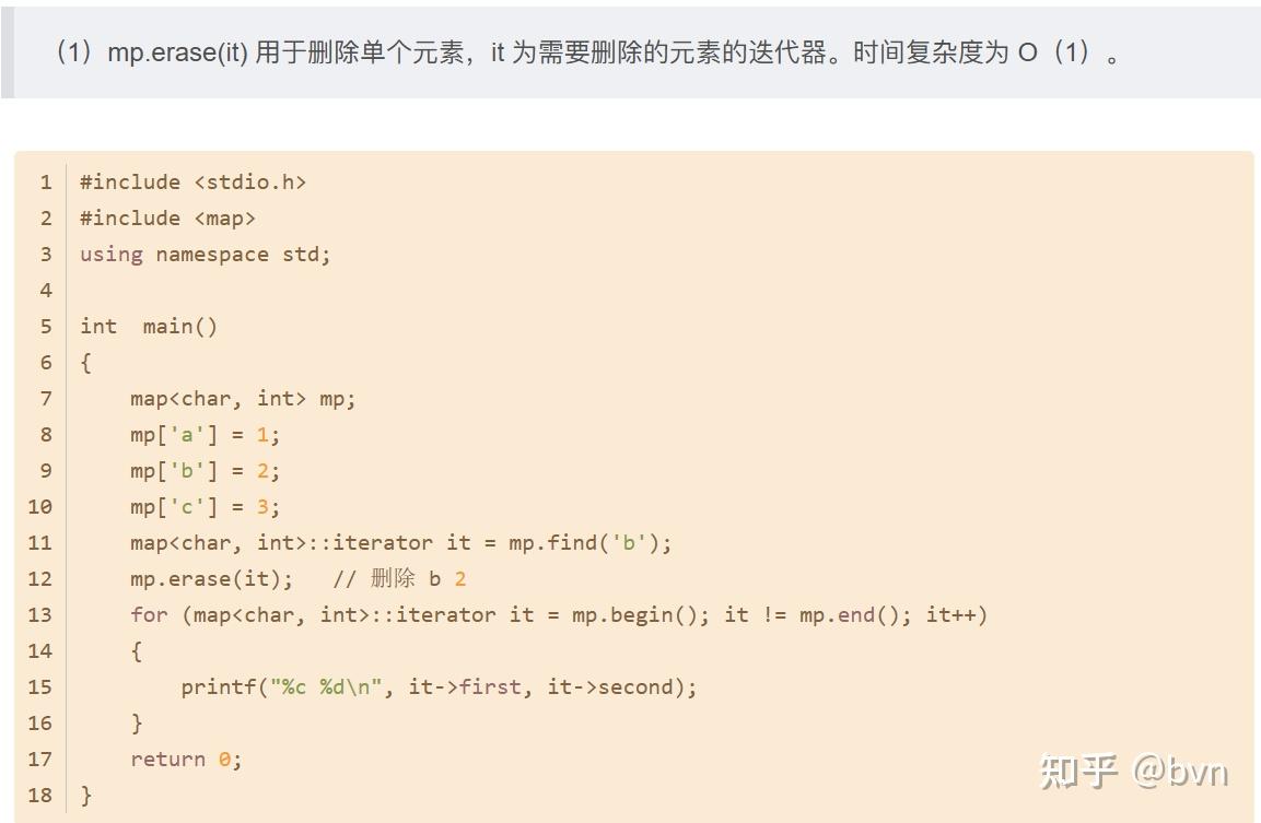 c++ map使用详细说明 - 知乎