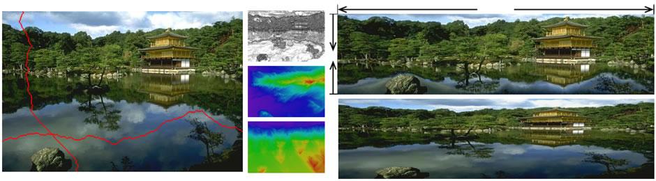 Seam Carving -- 基于内容的图像缩放算法 - 知乎