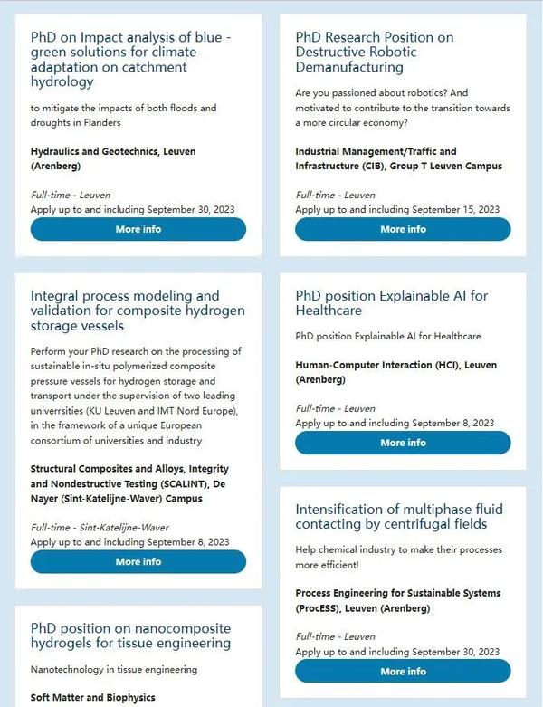 全网最全！欧洲瑞典、瑞士、荷兰、丹麦还有比利时岗位制博士项目大汇总！200+项目供你选择！现在申请更有优惠！ - 知乎