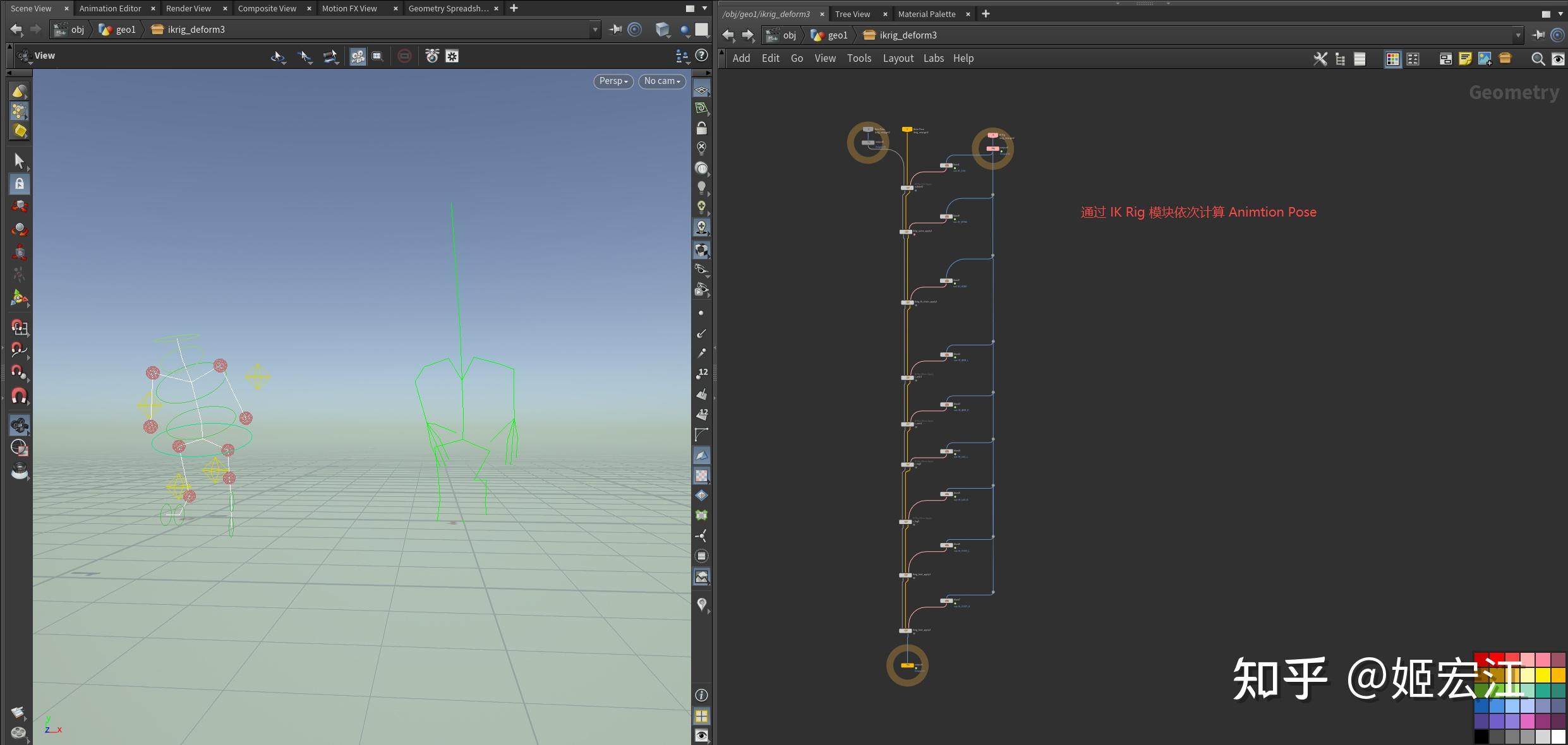 Houdini 实现 IK Rig？ - 知乎