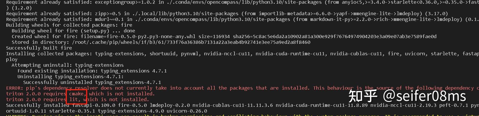 书生・浦语大模型实战营第六课作业（基础+进阶） - 知乎