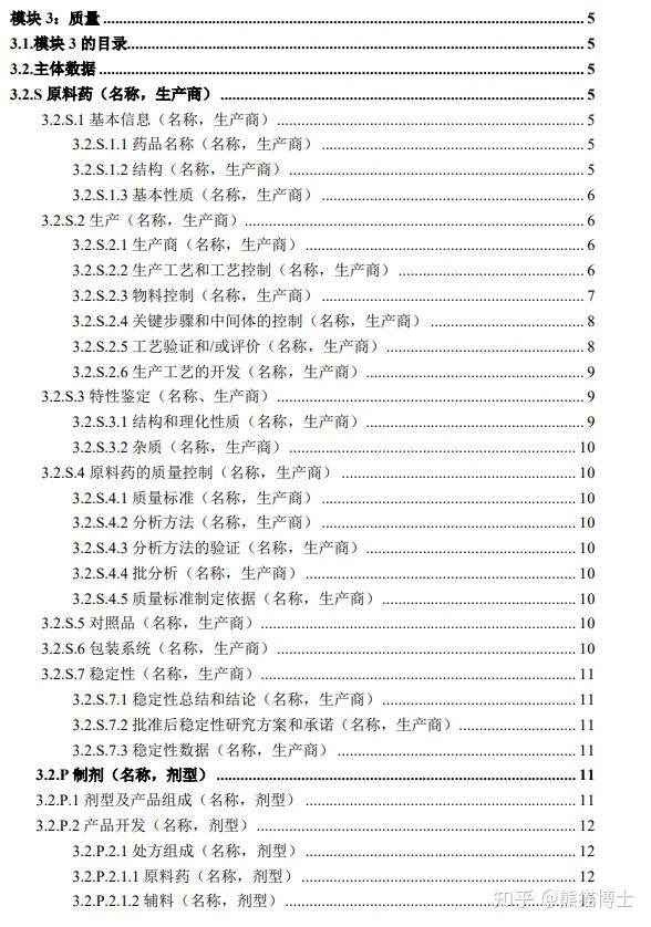 ICH 多学科(Multidisciplinary Guidelines) M4 : The Common Technical Document 通用技术文件 - 知乎